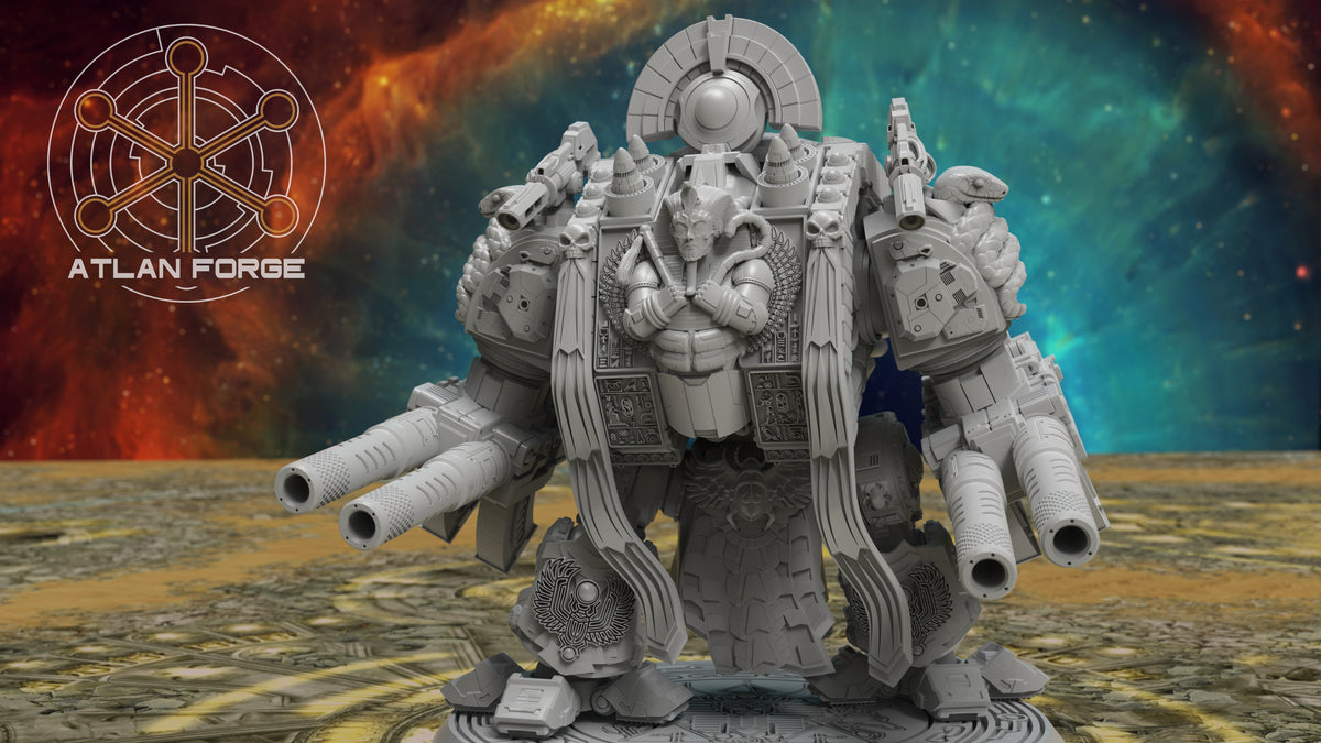 Aegyptian Royal Dreadnought - Atlan Forge